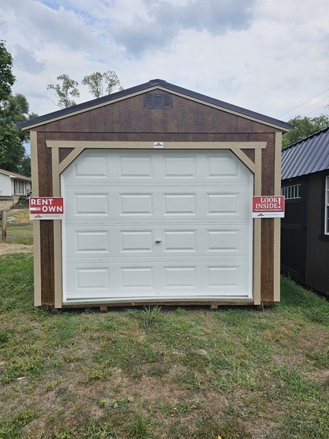 F8 Portable Storage Buildings Rent To Own - KMPSheds.com