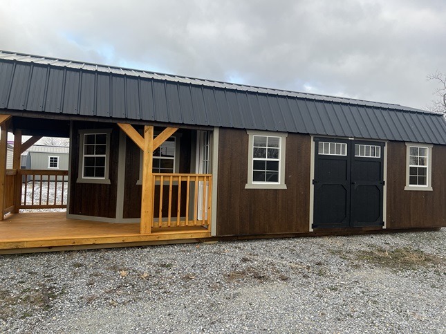 C17 Cheap Hunting Cabins For Sale - KMPSheds.com
